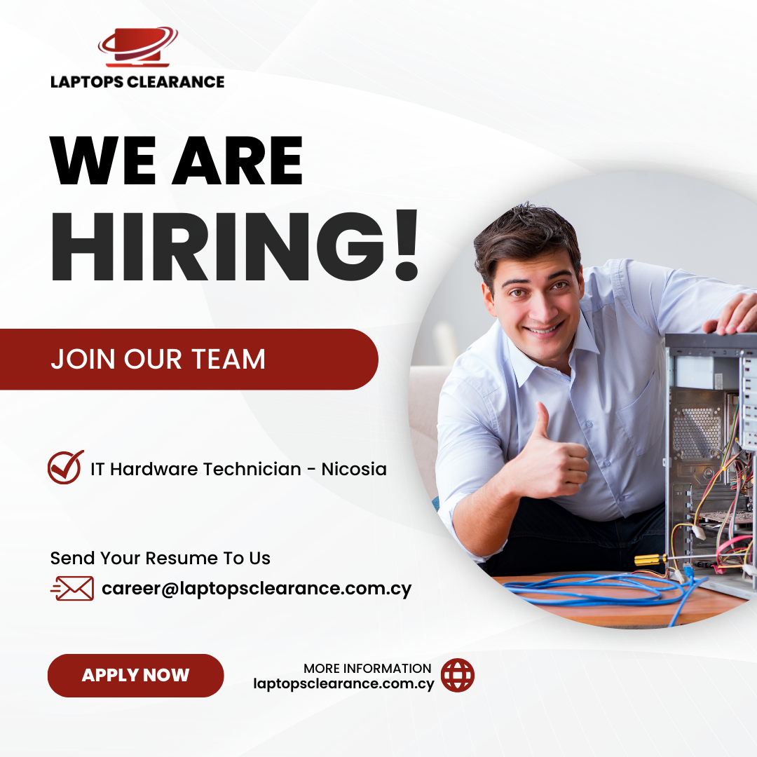 Computer Technician - Nicosia - Laptops Clearance Cyprus