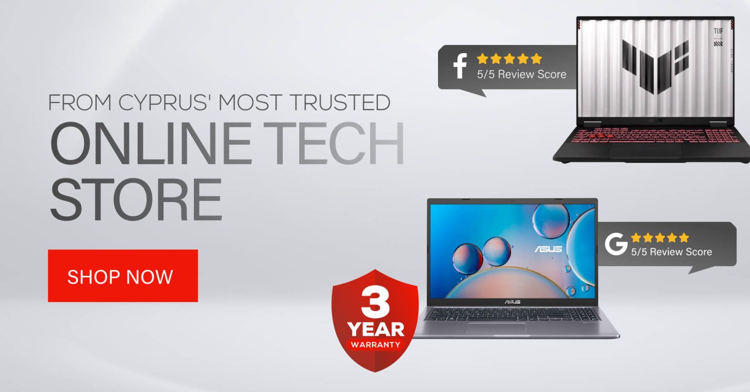 Laptops & Desktops | Best Prices from a Trusted Cyprus Store